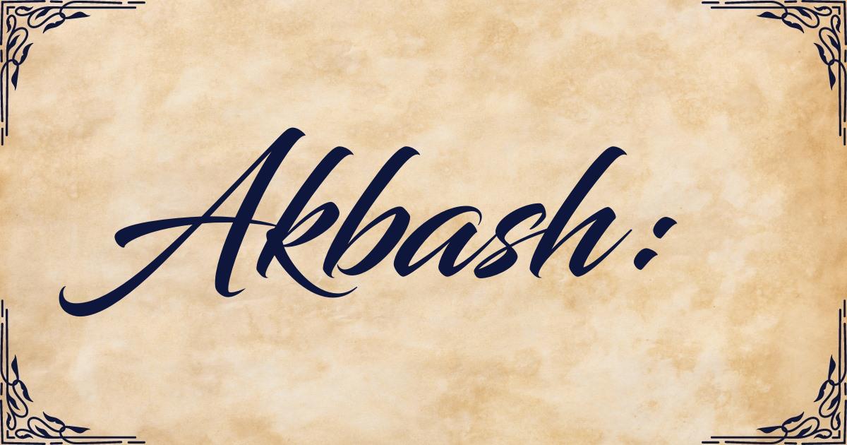 of Akbash